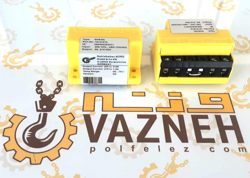 رکتیفایر NORD مدل GHE40L|مخصوص جرثقیل سقفی%ارسال سریع